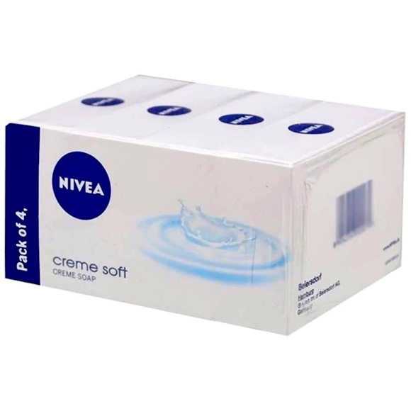 Nivea | Other | Nivea Creme Soft Bar Soap 4 Pack 0g | Poshmark